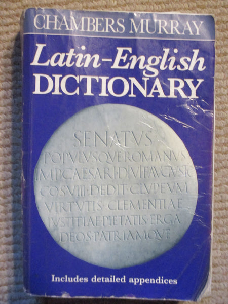 Latin-English Dictionary – The Paideia Institute Store